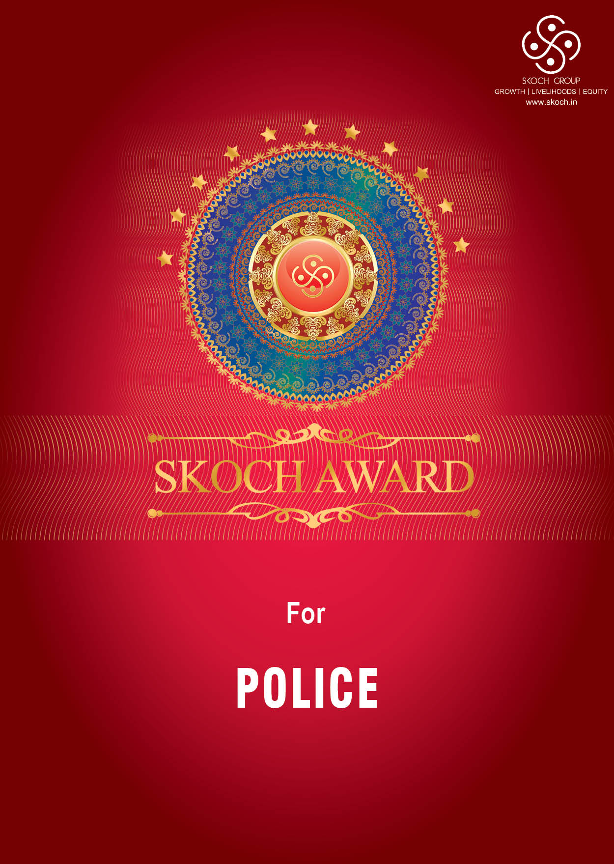 SKOCH Award for Police & Emergency Services 2019 - SKOCH Ratings