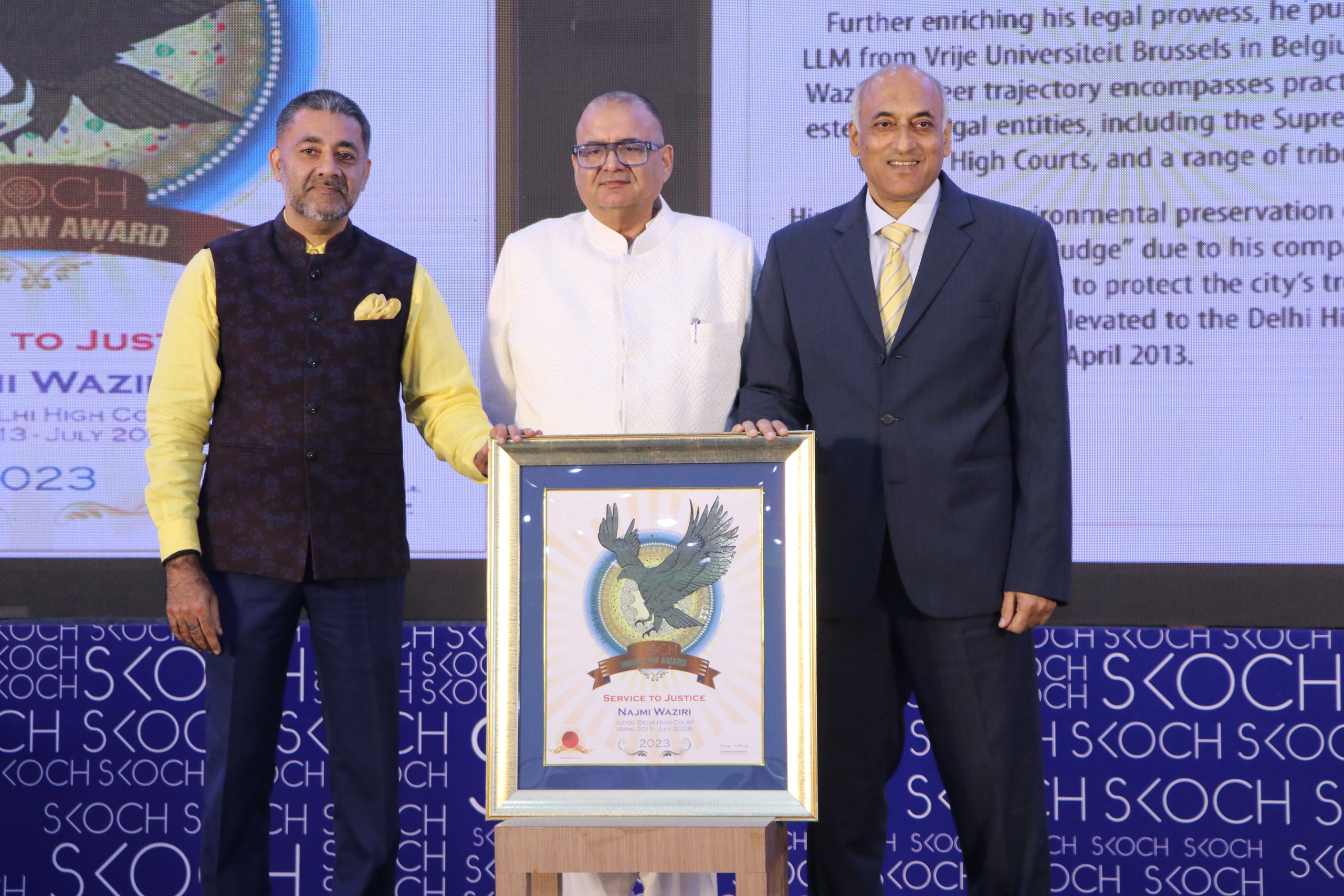 Justice Najmi Waziri – SKOCH Group