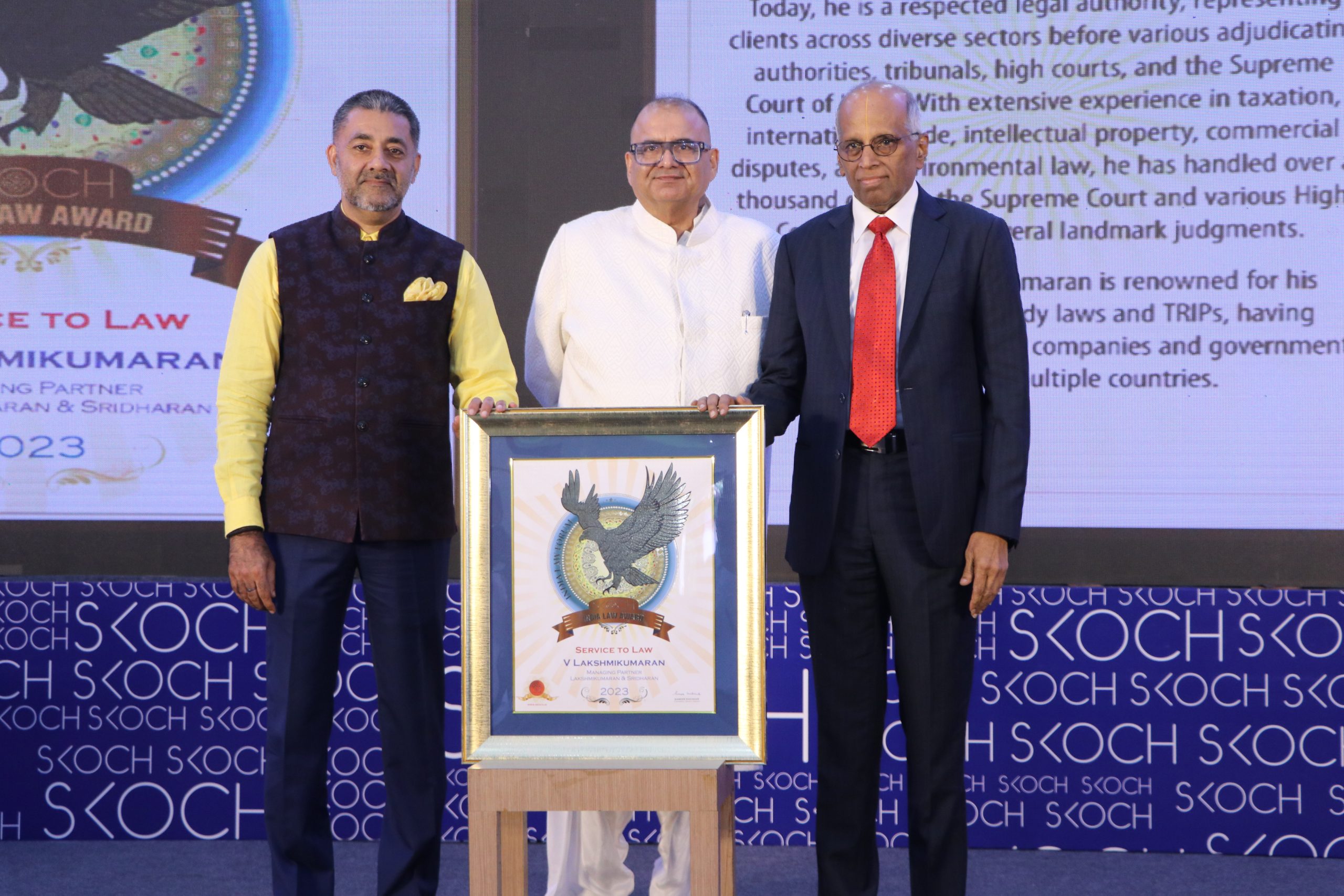 V Lakshmikumaran – SKOCH Group