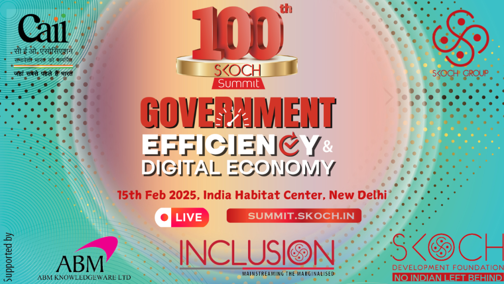 SKOCH Summit – 100th SKOCH Summit